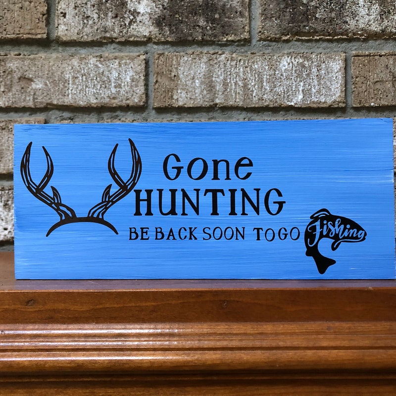 Hunting Fishing Signs - Etsy