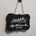 Shhh Watching Hallmark Movies, Wood, Hand Painted, Vinyl Lettering ...