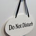 Do Not Disturb. Wood, Hand Painted, Vinyl Lettering, Do Not Disturb. 8. ...