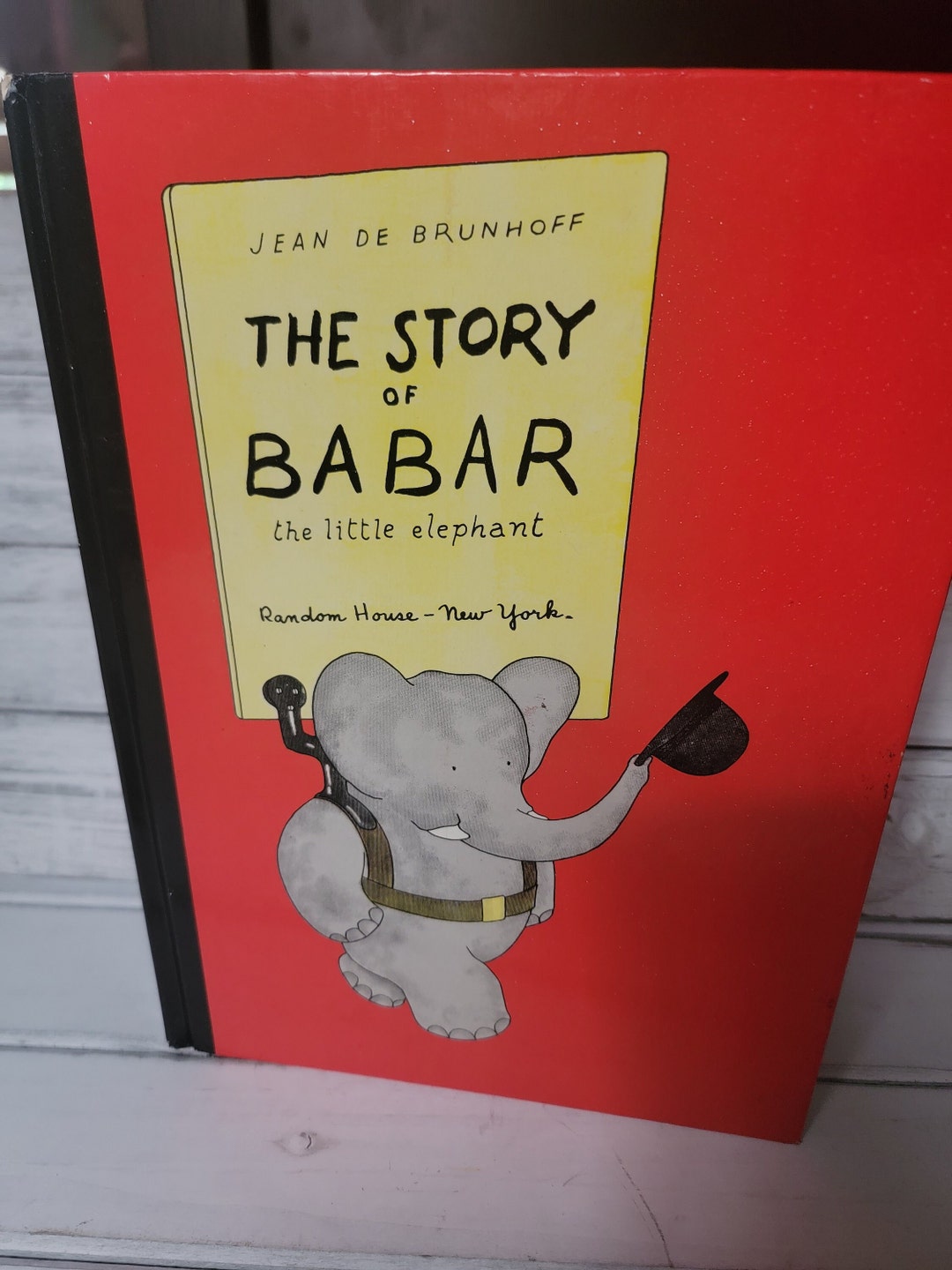 The Story of Babar the Little Elephant Book. - Etsy