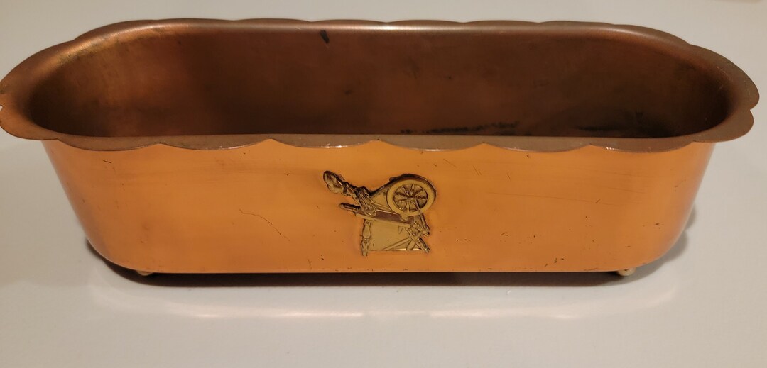 1960 to 1970s Coppercraft Guild Planter - Etsy