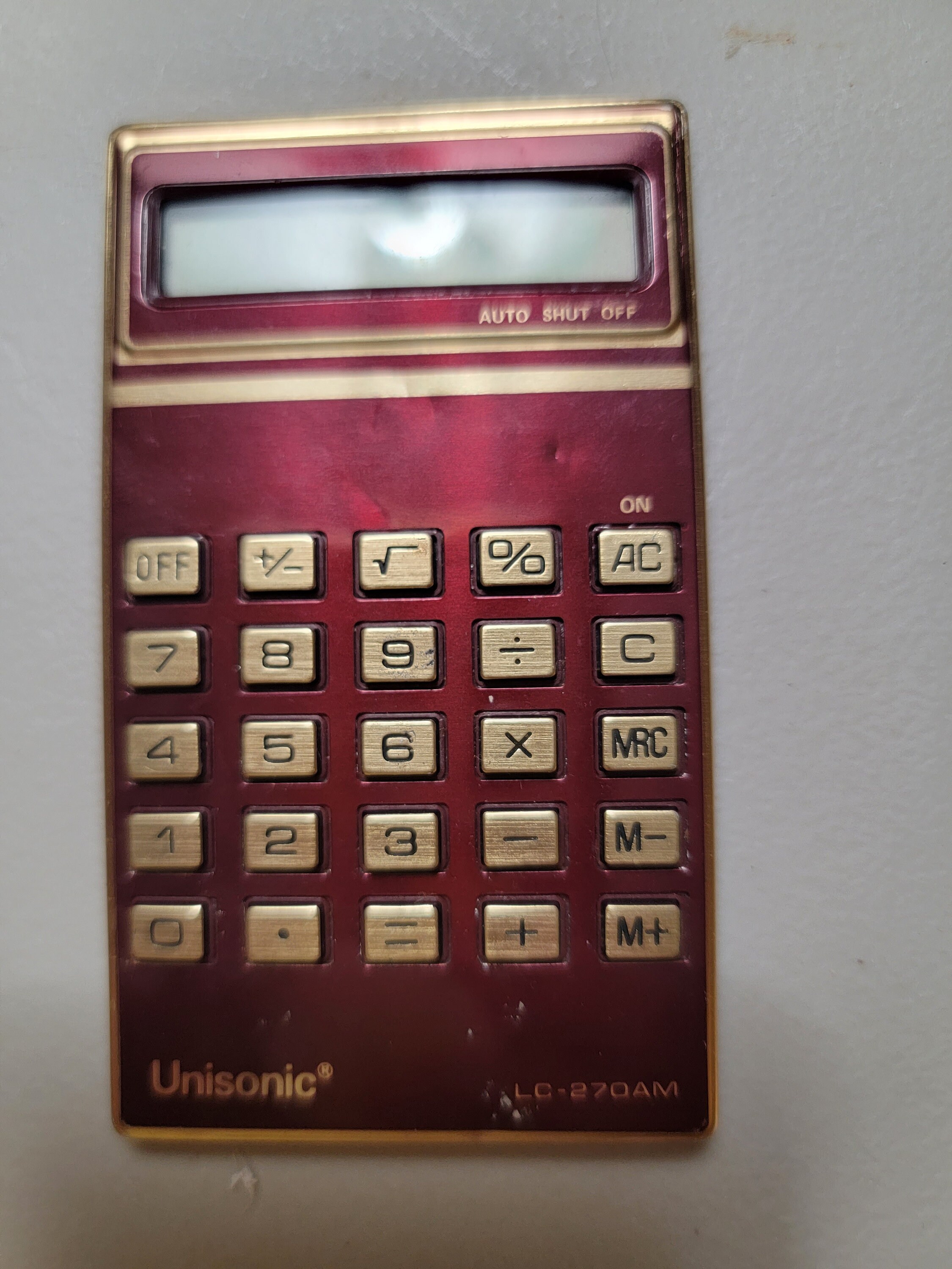 Vintage Unisonic Calculator - Etsy