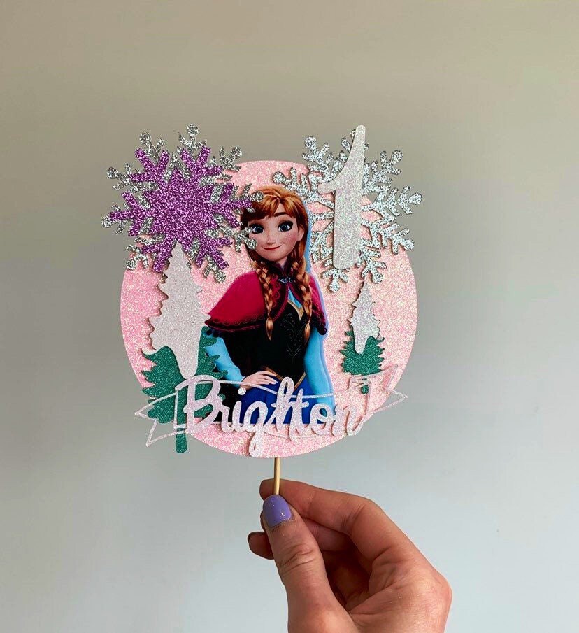 Frozen Cake Topper Elsa Cake Topper Anna Cake Topper - Etsy UK