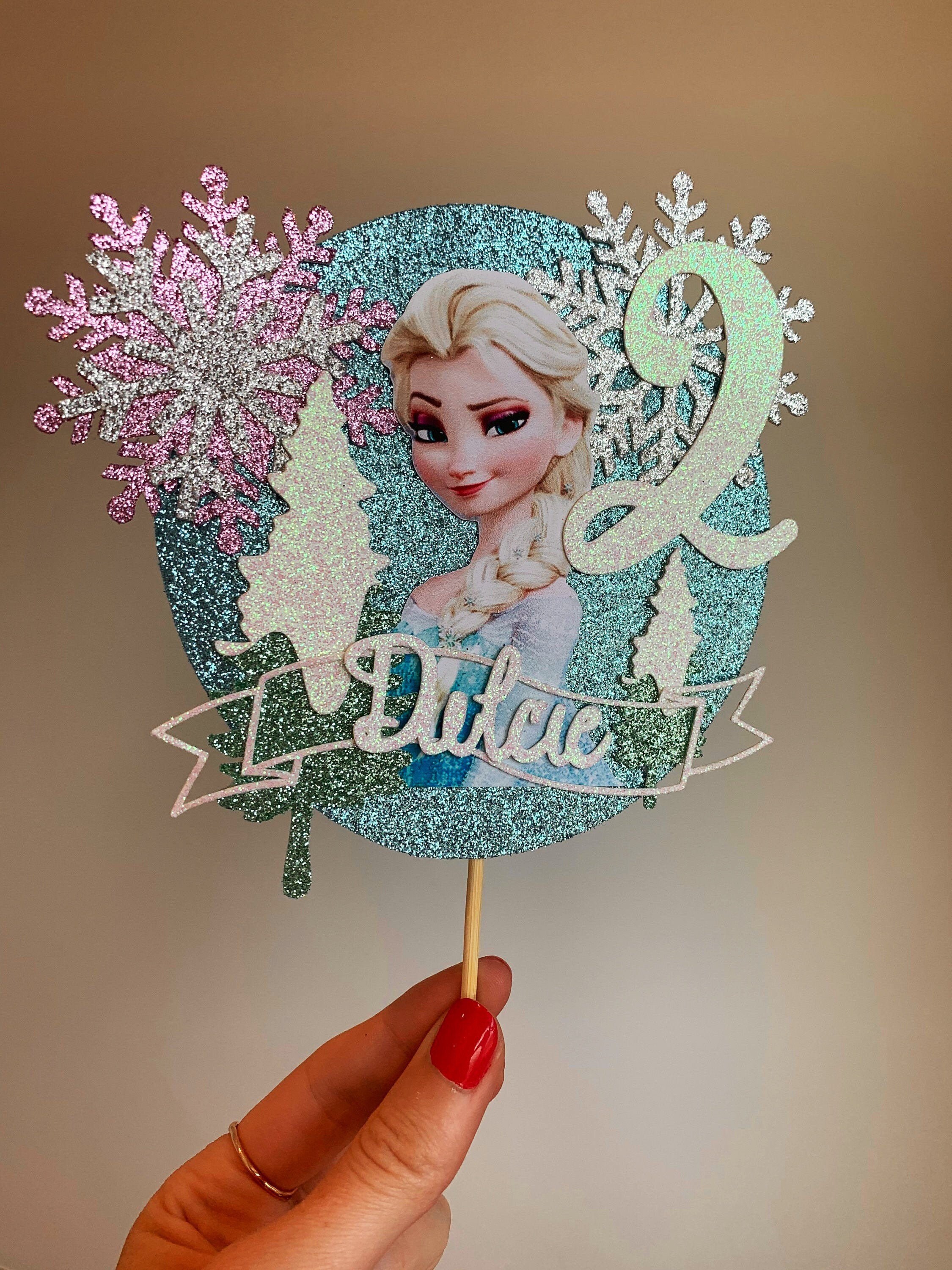 Frozen cake topper Elsa cake topper | Etsy