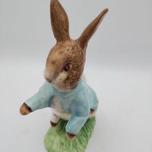 Beatrix Potter Porcelain Peter Rabbit Figurine by Royal Albert England ...