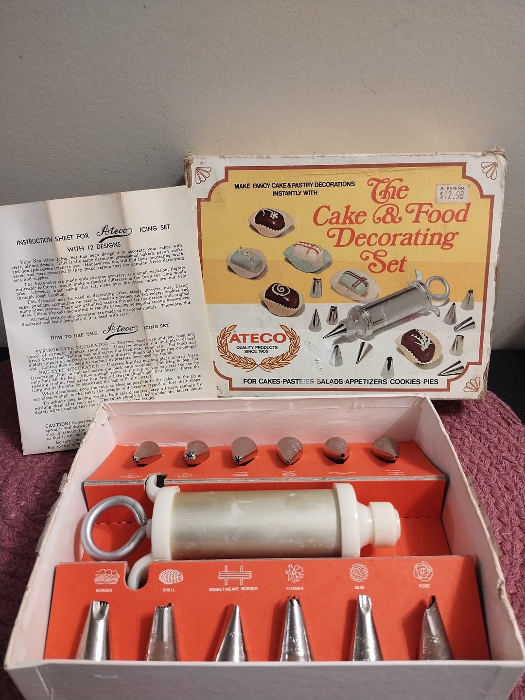 A Vintage Ateco Cake & Food Decorating Set - Etsy