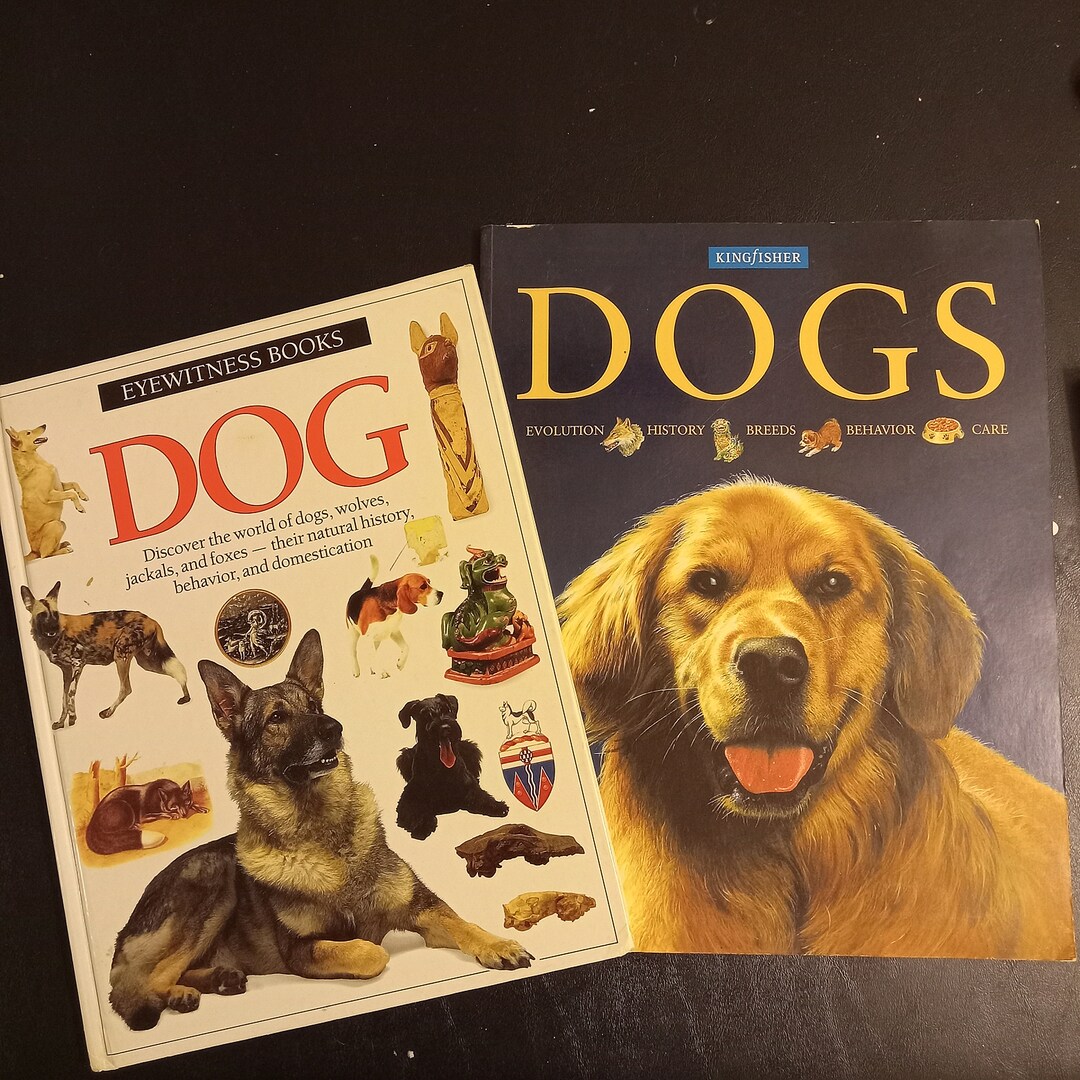 Vintage Books About Dogs - Etsy