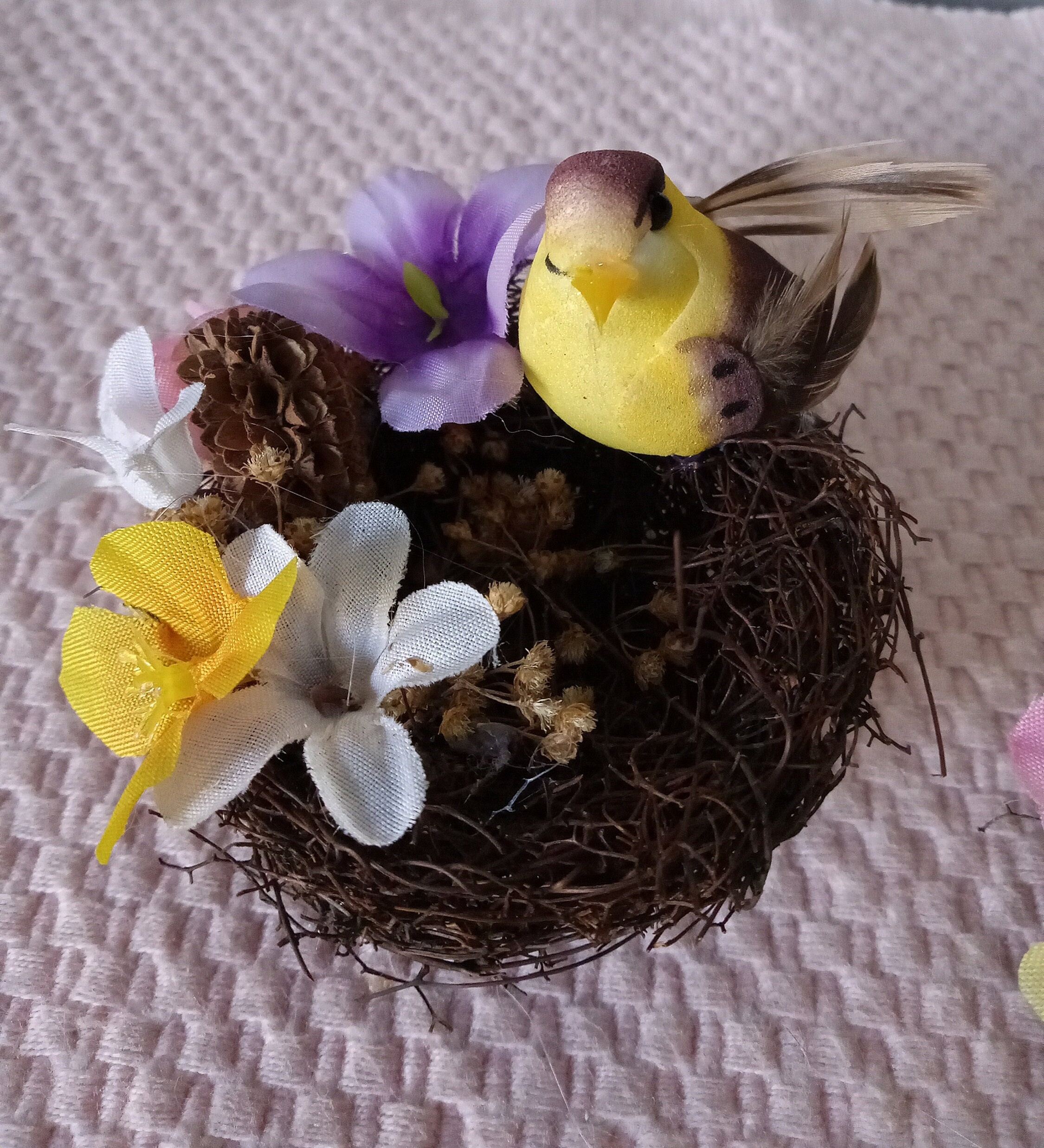 Spring/summer Mini Bird Nest Decor - Etsy