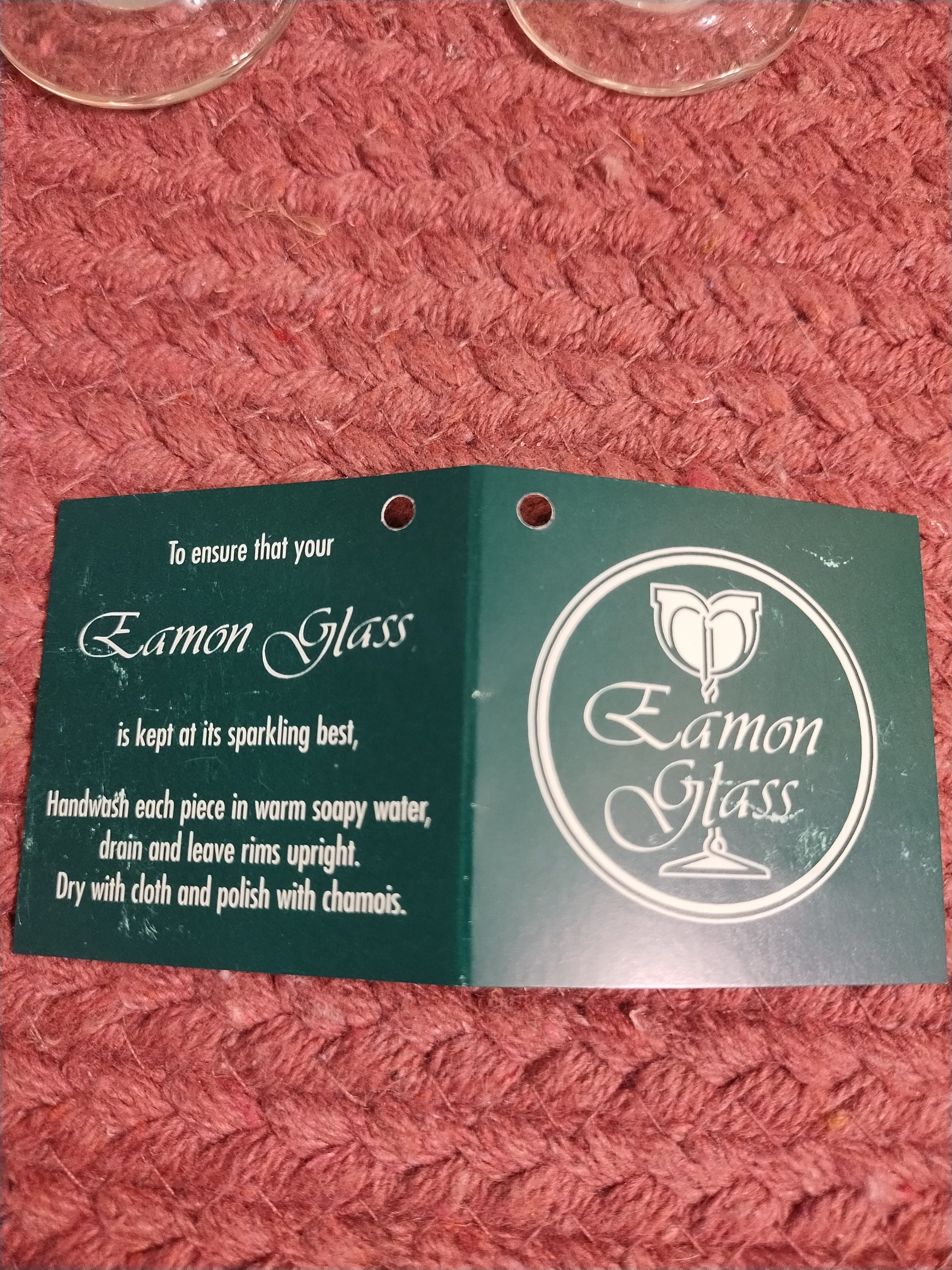 Eamon Hand Engraved Shamrock Design Cordial Glasses From Ireland - Etsy