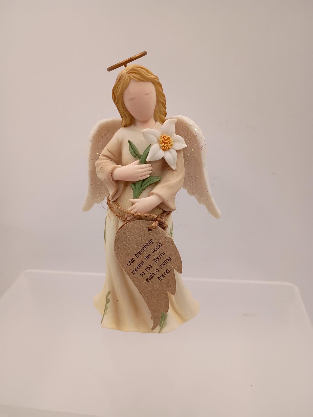 Friendship Angel Figurine From Faithful Guardians Collection Numbered