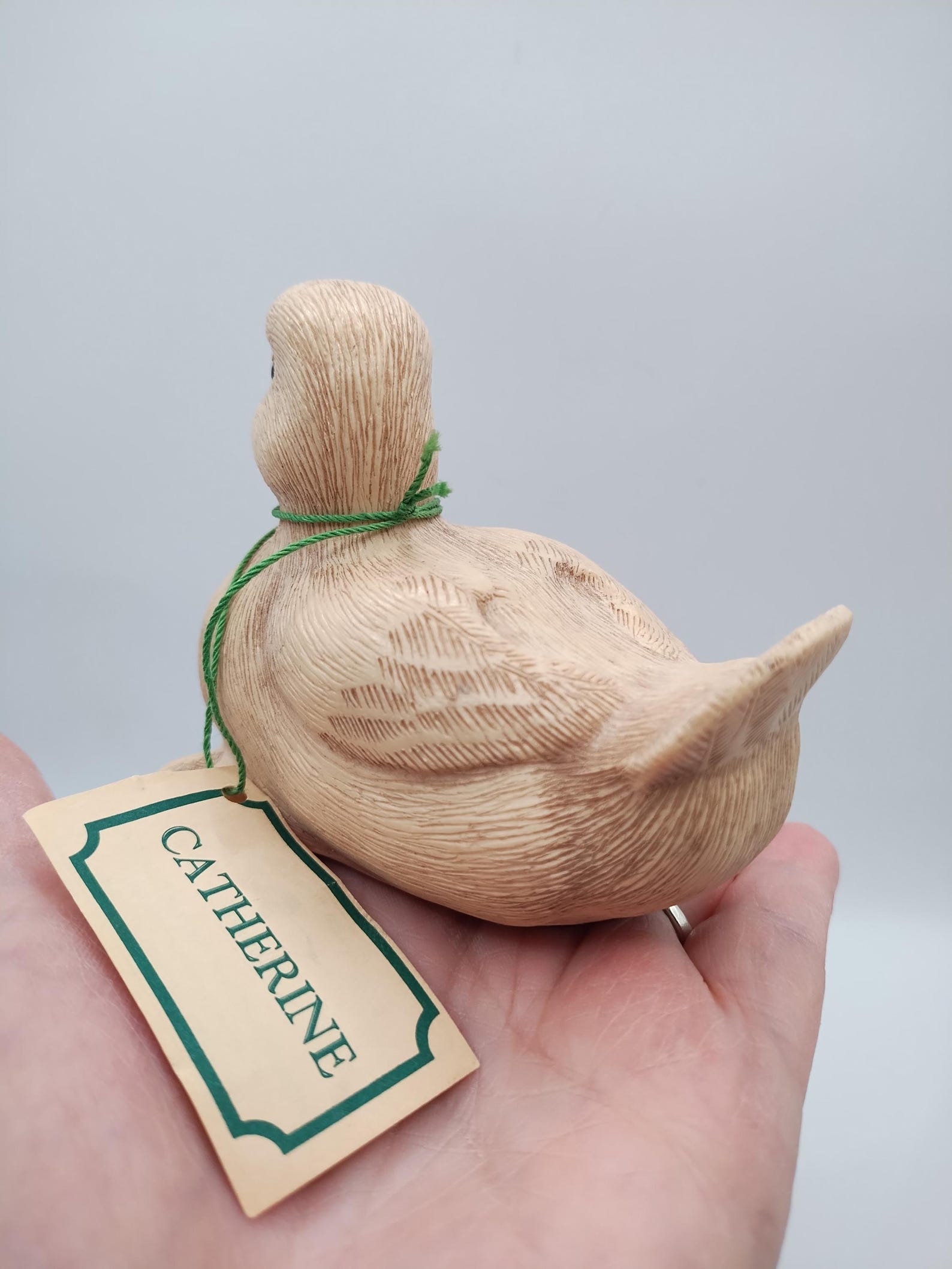 Vintage Small Resin Duck Figurine by Catherine/farm Pond Puddlers ...