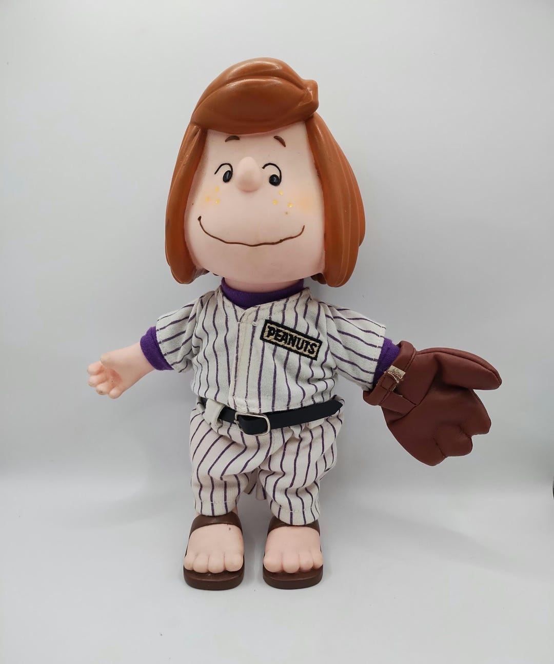 Peppermint Patty in Baseball Uniform Vintage Doll - 1966 - Etsy