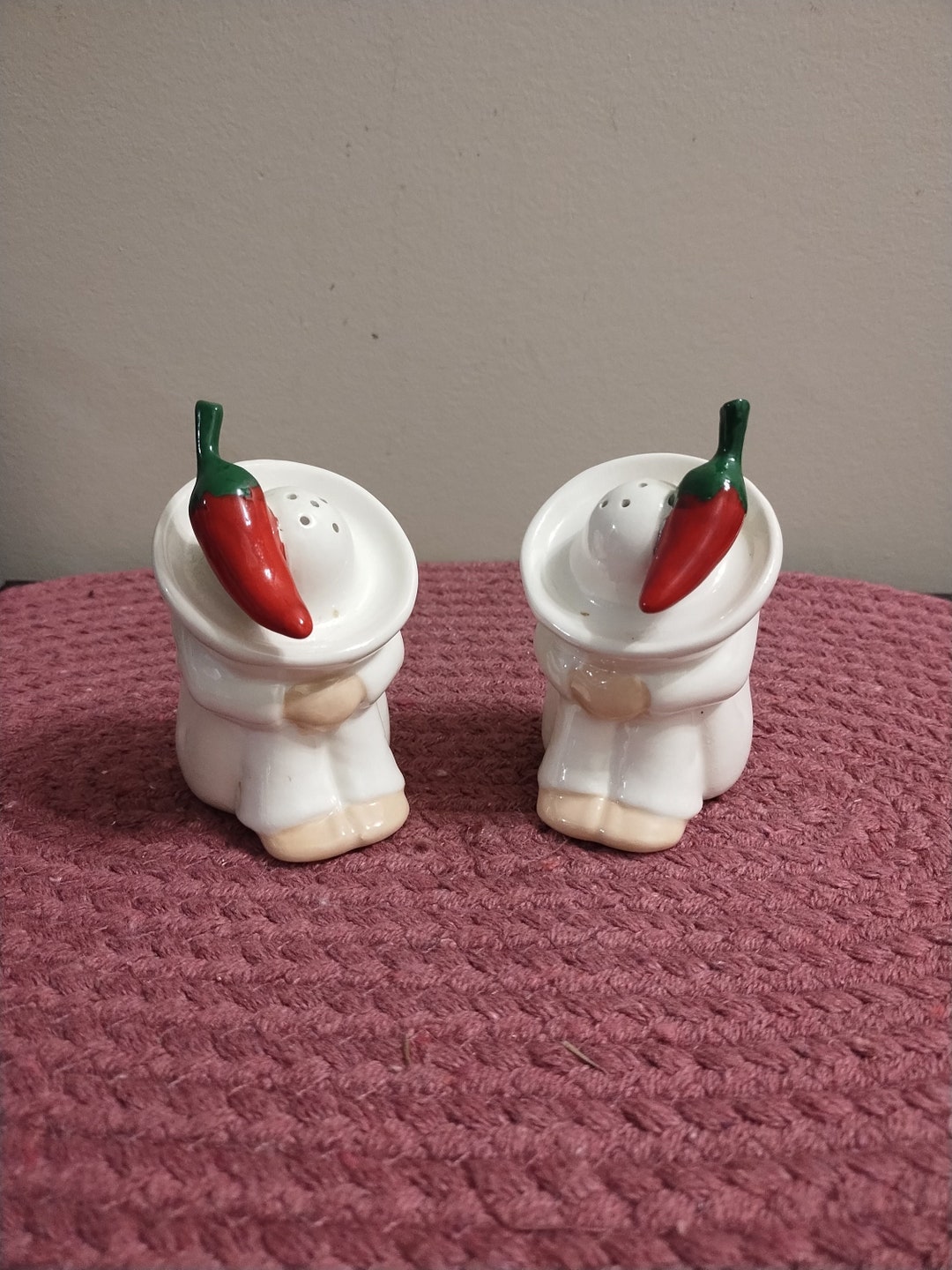 Mexican Themed Salt and Pepper Shakers - Etsy