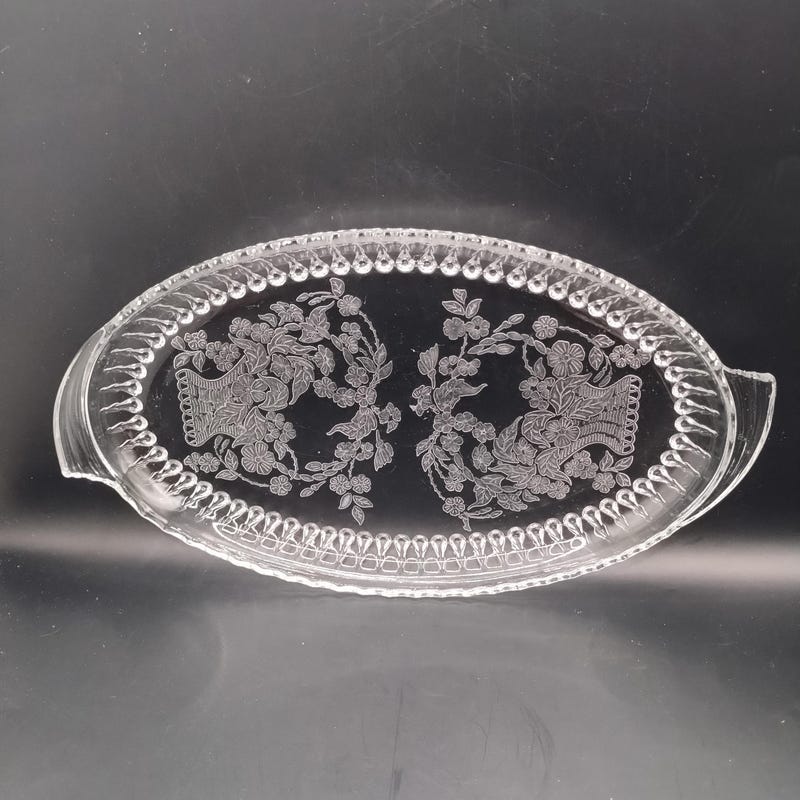 Glass Relish Tray - Etsy