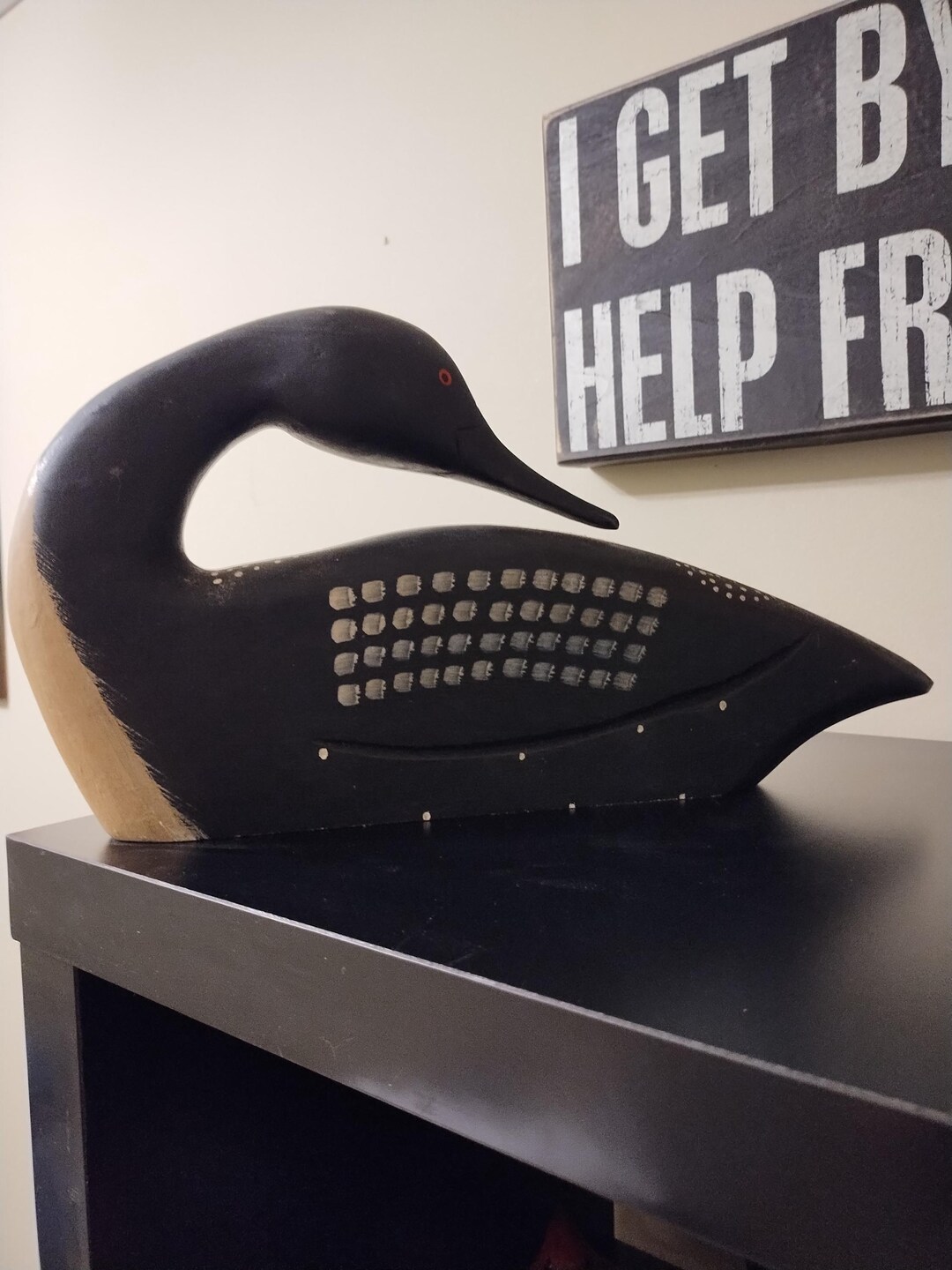 Vintage Boyds Collection Large Wood Duck Figurine - Etsy
