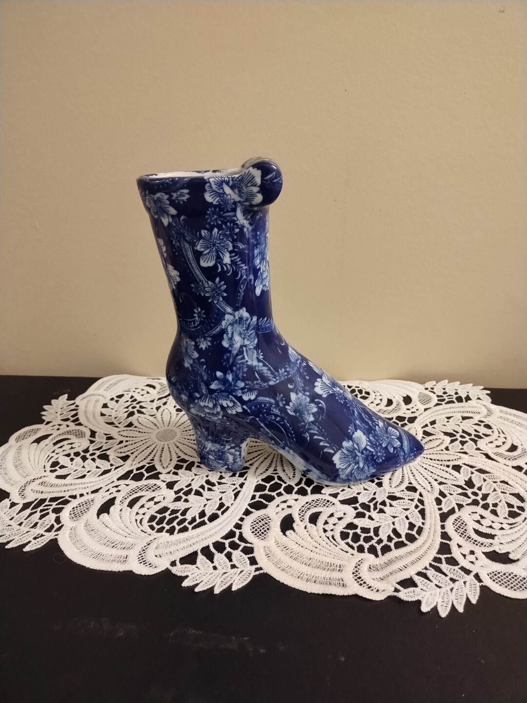 Victorian Ladies Boot Figurine/planter - Etsy