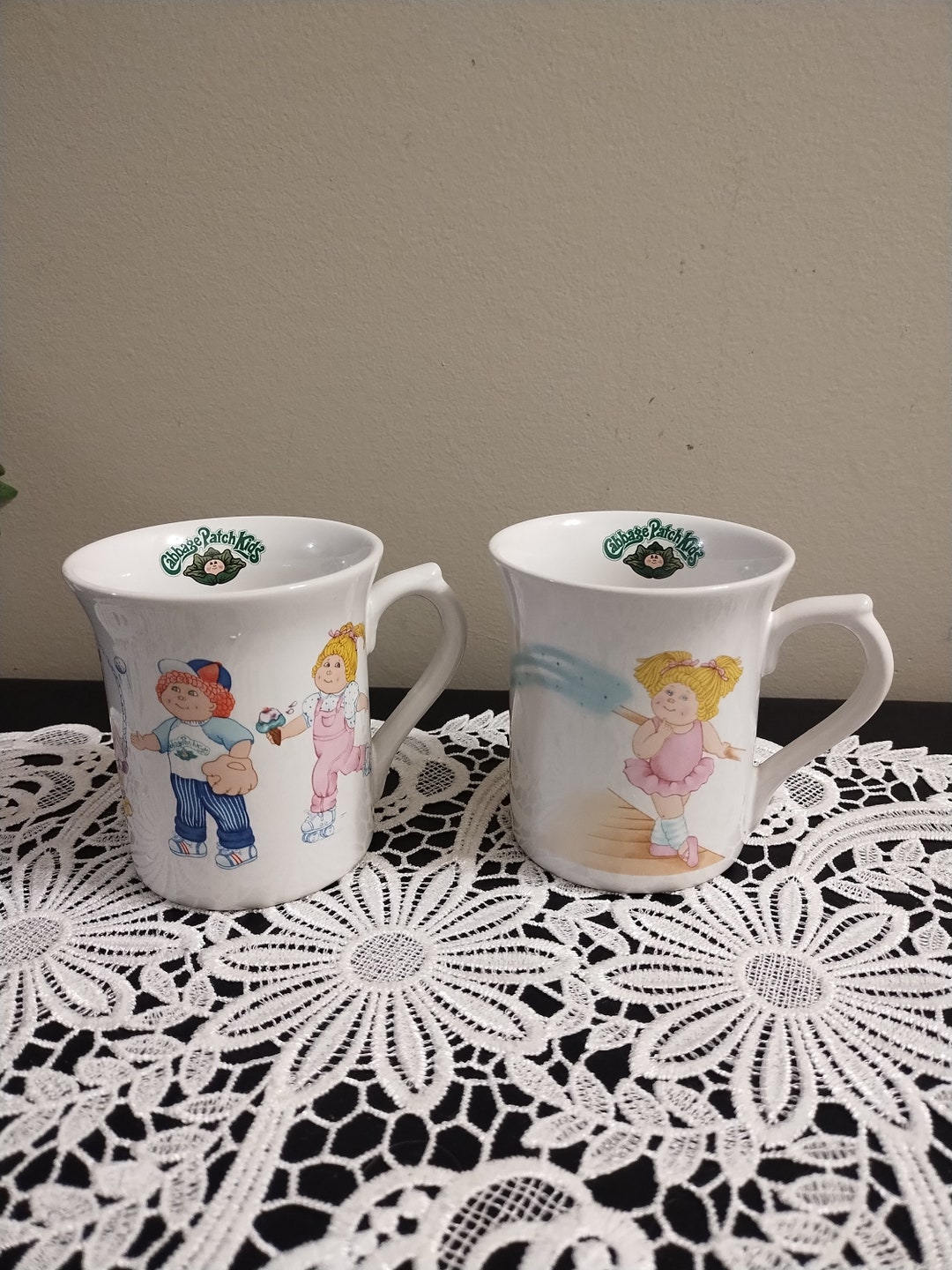 1984 Cabbage Patch Mugs - Etsy
