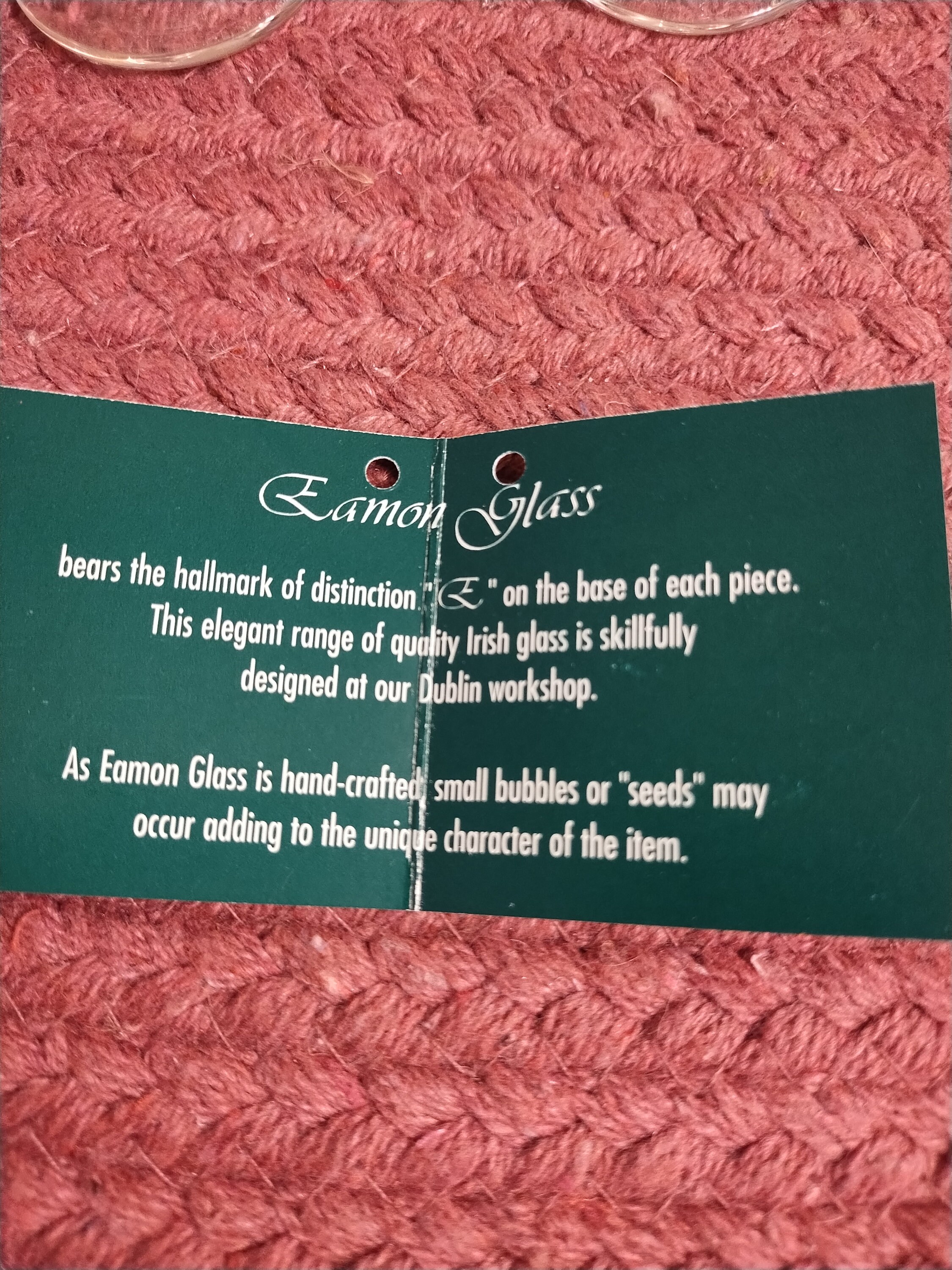 Eamon Hand Engraved Shamrock Design Cordial Glasses From Ireland - Etsy