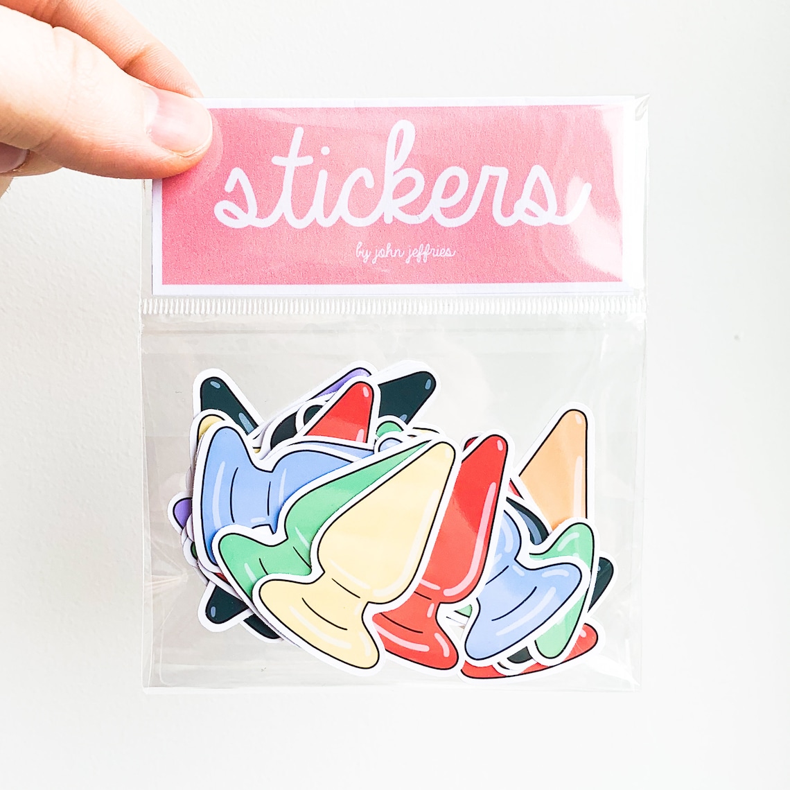 Butt Plug Stickers 24 Stickers | Etsy