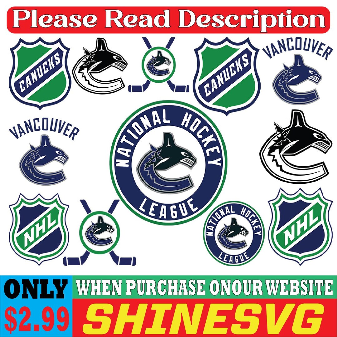 Vancouver-canucks Hockey Teams Svg Vancouver-canucks Svg - Etsy