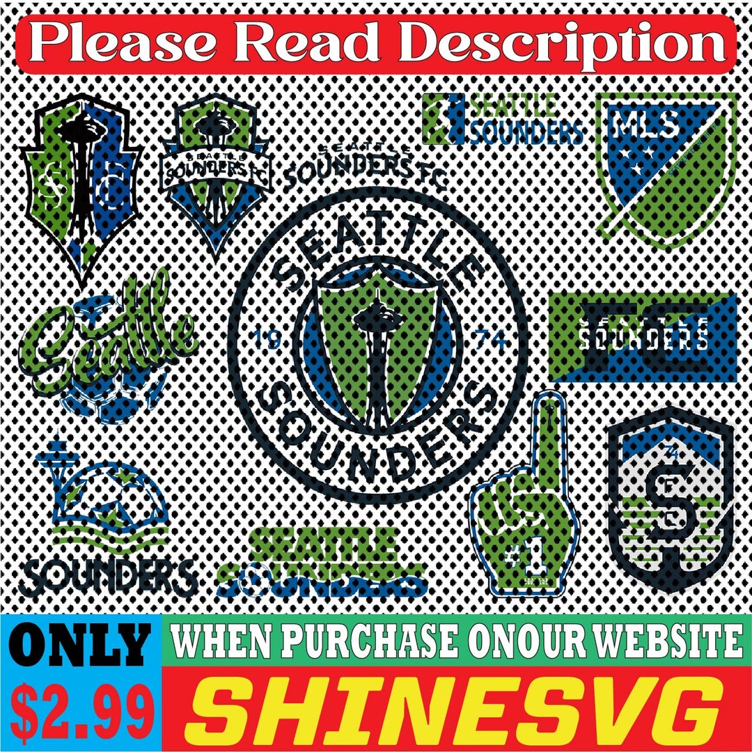 Seattle-sounders FC Soccer Team Svg Seattle Sounders FC Svg - Etsy