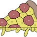 Stained Glass Pizza Pattern - Etsy