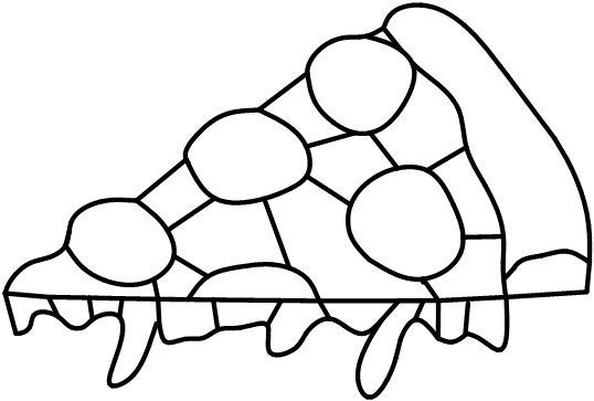 Stained Glass Pizza Pattern - Etsy