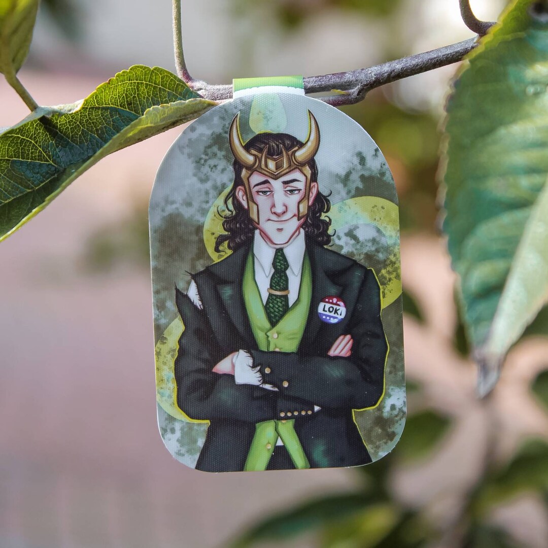 LOKI Marvel Magnetic Bookmark - Etsy UK