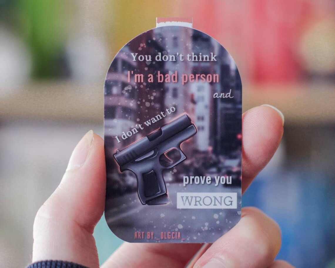 VICTOR VALE Vicious Magnetic Bookmark - Etsy