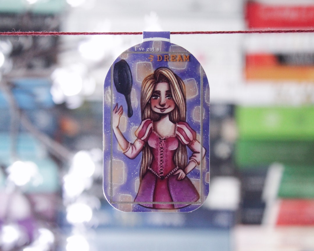 RAPUNZEL Tangled Magnetic Bookmark - Etsy