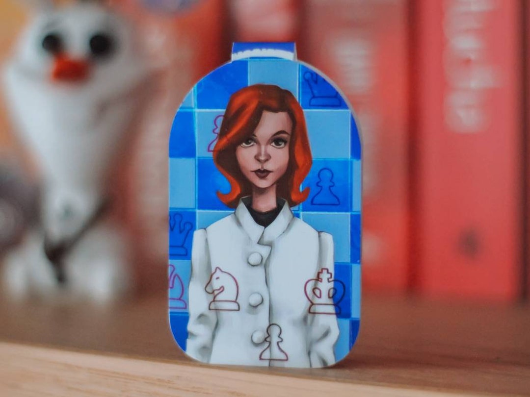 BETH HARMON Queen's Gambit Magnetic Bookmark - Etsy