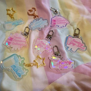 BL Reader Yaoi Smut Holo Iridescent Keychains Catboy, Toxic Romance - Etsy