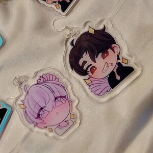 Pearl Boy Merch - Kang Dooshik & Jin Jooha Earrings Keychain Etc BL - Etsy