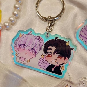Pearl Boy Merch - Kang Dooshik & Jin Jooha Earrings Keychain Etc BL - Etsy