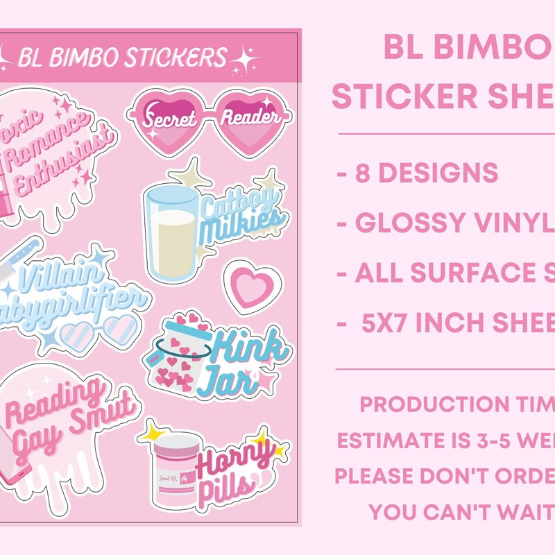 Bl Yaoi Stickers - Etsy