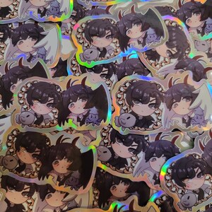 ORV Yoo Joonghyuk Secretive Plotter & Kim Dokja Omniscient Reader's Viewpoint Holo Sticker - Etsy