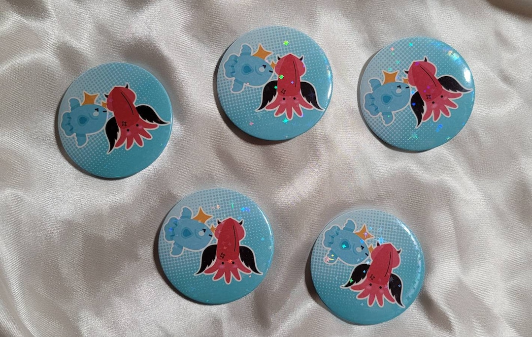 ORV Sunfish & Ugly Squid Holo Button - Kim Dokja Yoo Joonghyuk Omniscient Reader's Viewpoint - Etsy