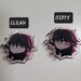 Slow Damage Character & Couple Acrylic Pins - Etsy