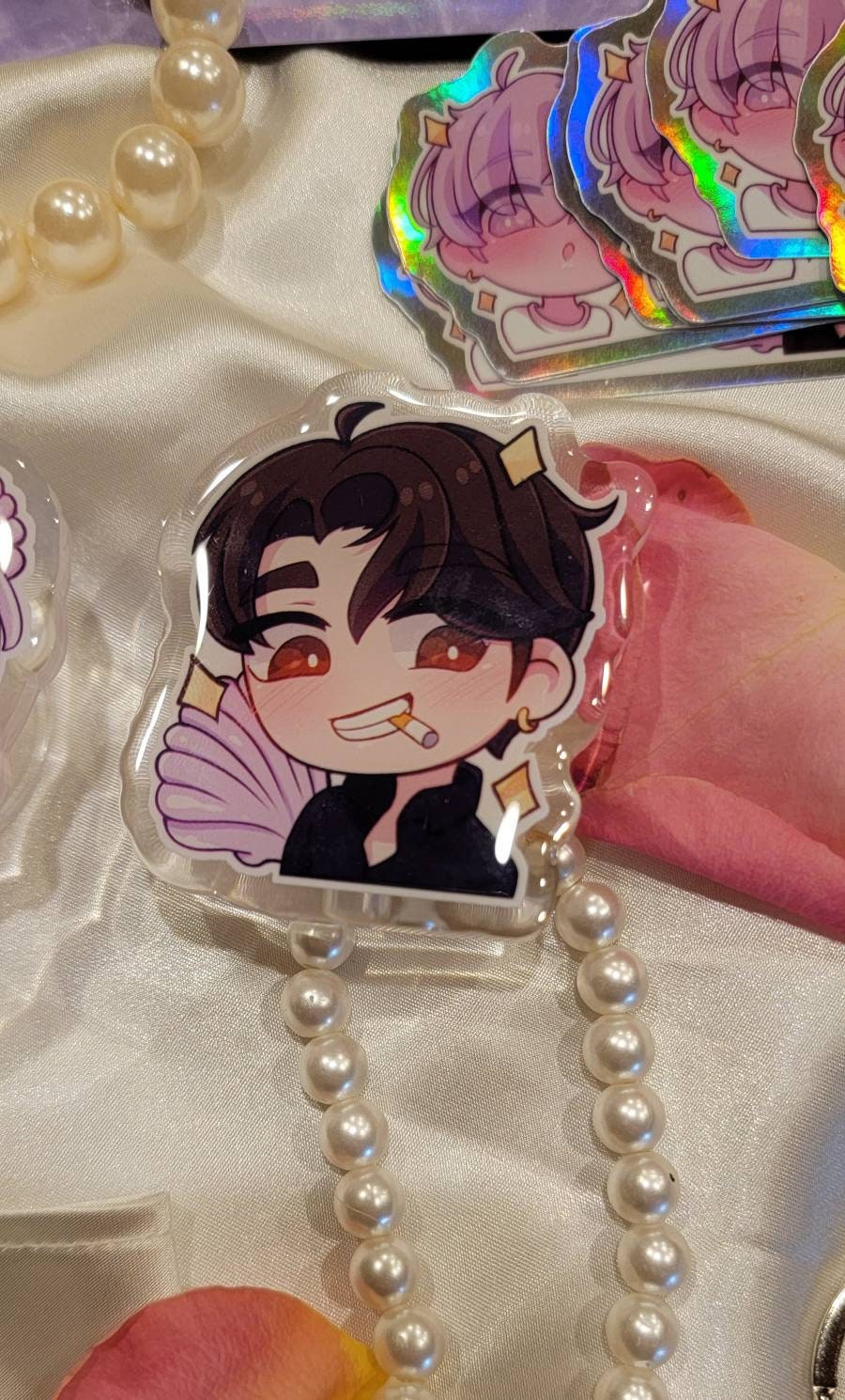 Pearl Boy Merch - Kang Dooshik & Jin Jooha Earrings Keychain Etc BL - Etsy