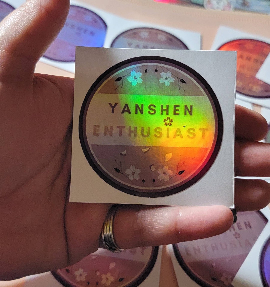 Yanshen Enthusiast Holo Sticker - Thousand Autumns 2.5 X 2.5 Inches - Etsy
