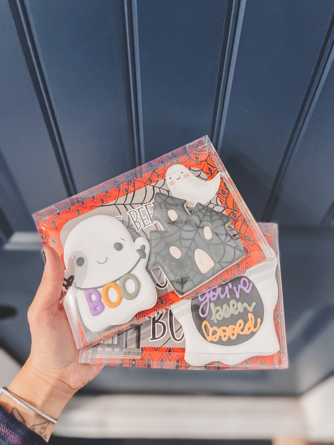 You've Been Booed Cookie Box - Boo Ghost Halloween Box - Etsy