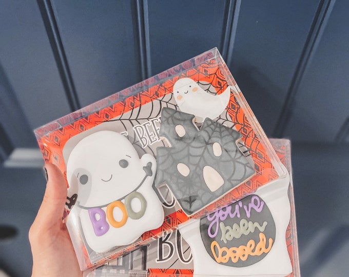 You've Been Booed Cookie Box - Boo Ghost Halloween Box - Etsy
