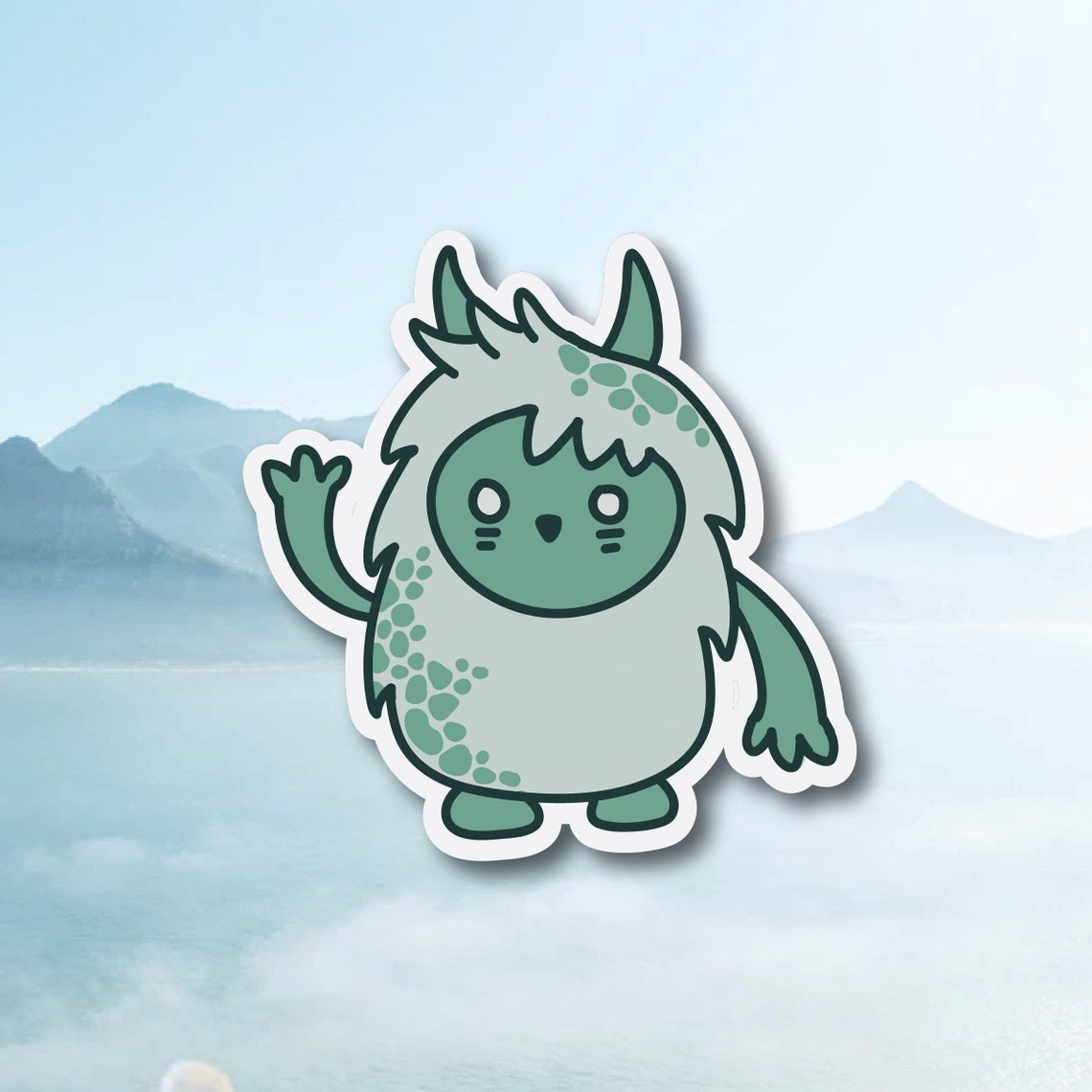 Yeti Vinyl Sticker Weatherproof Vinyl Decal Yeti - Etsy UK