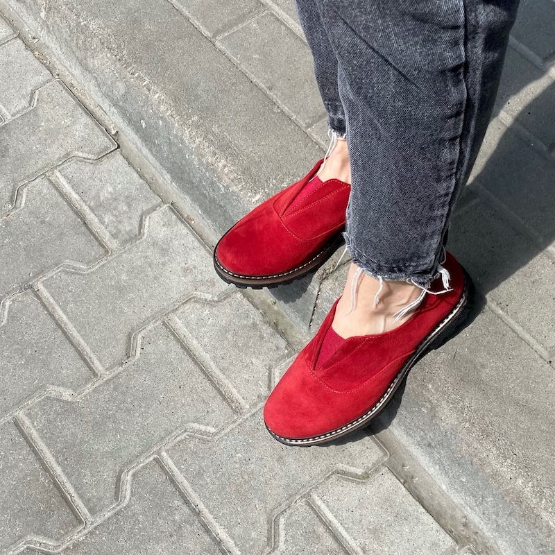Red Shoes - Etsy