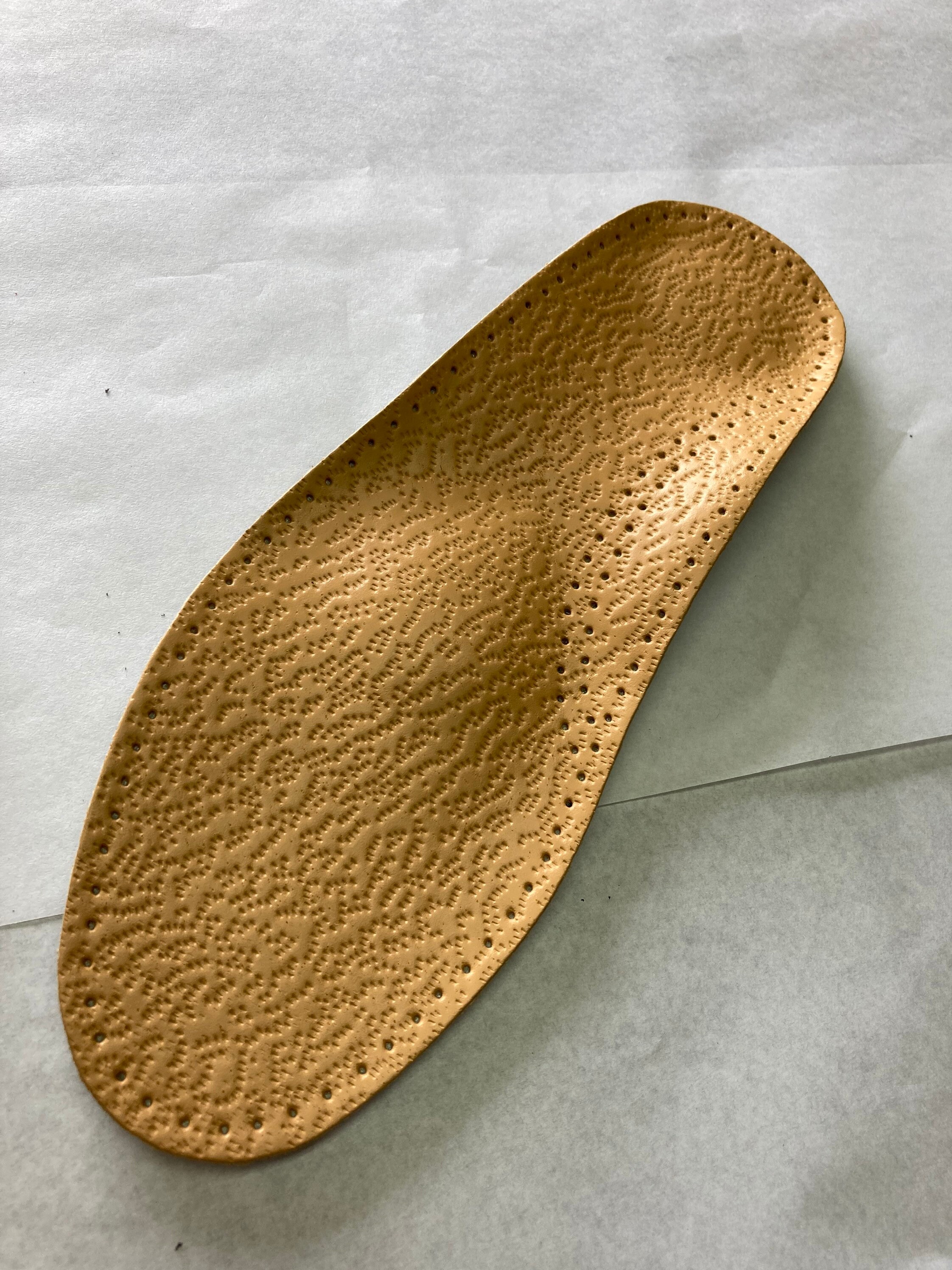 Orthotic Leather Insole With Arch Support - Etsy