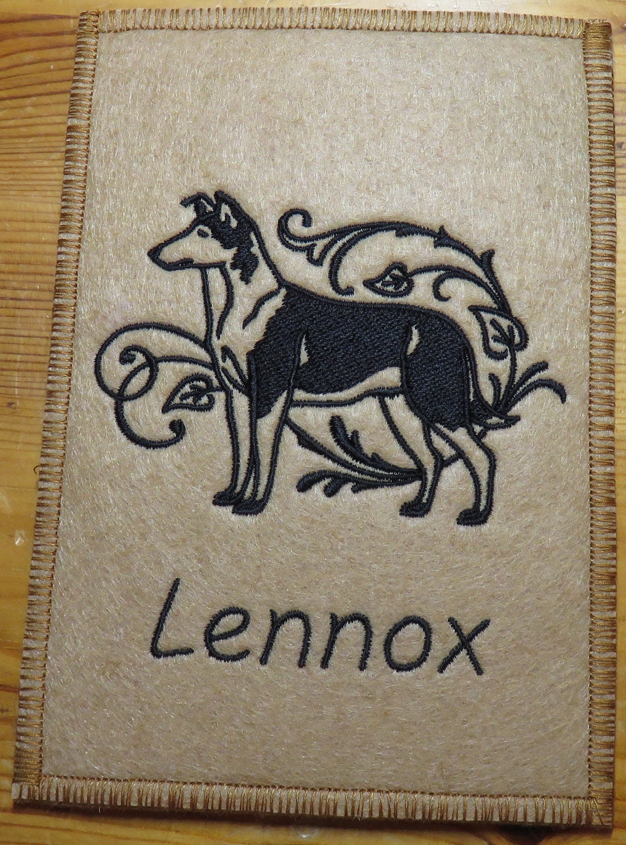 Collie Shorthair Filigree Vaccination Passport Cover - Etsy