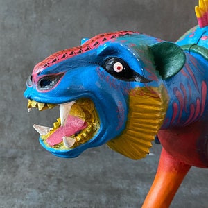 Alebrije Creature Tiger Armadillo Fish Nahual - Indigenous Zapotec ...