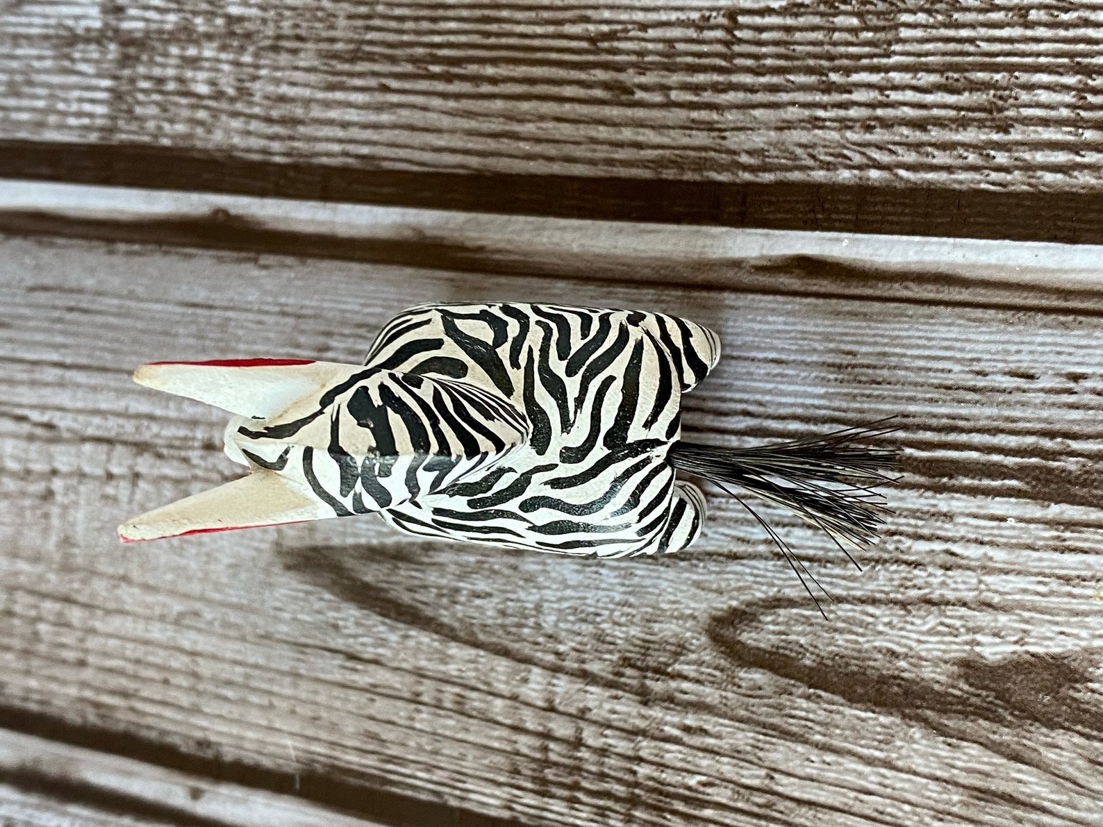 Zapotec Alebrije Zebra Miniature Wood Sculpture From Oaxaca - Etsy