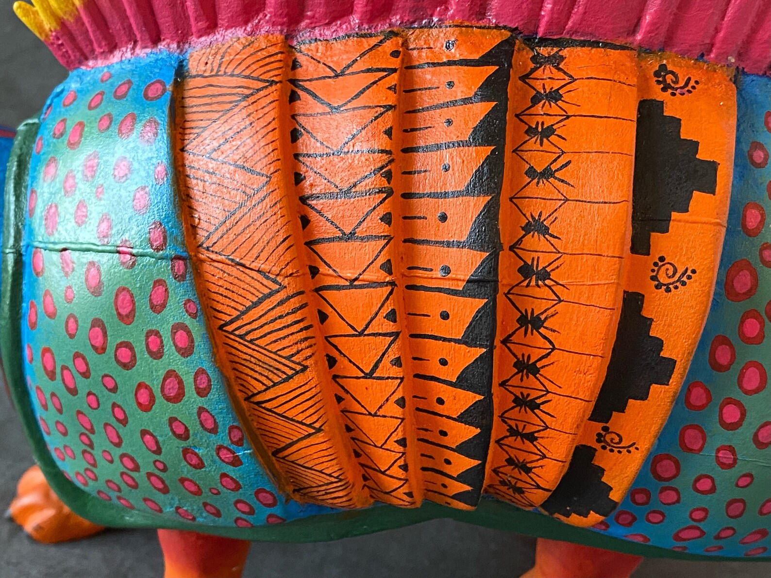 Alebrije Creature Tiger Armadillo Fish Hybrid Indigenous | Etsy