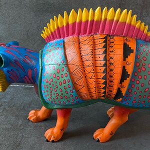 Alebrije Creature Tiger Armadillo Fish Nahual - Indigenous Zapotec ...